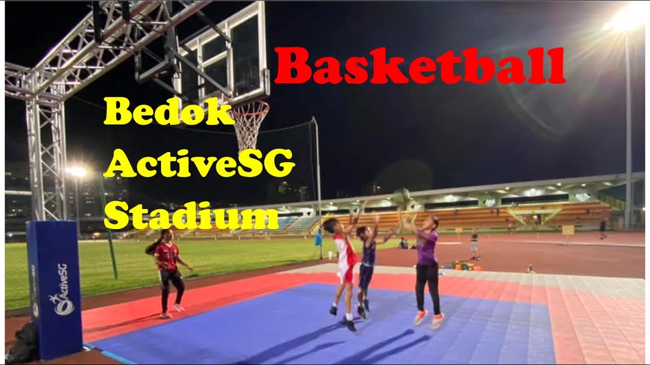 Football, Basketball at Bedok ActiveSG Stadium Oct 2023 - YouTube