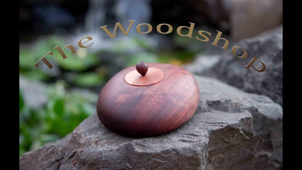Rock Shaped Lidded Box / Woodworking Project - YouTube