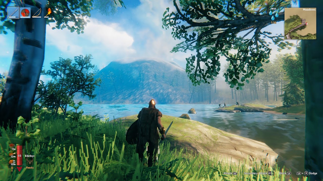 Valheim Beautiful Land - YouTube