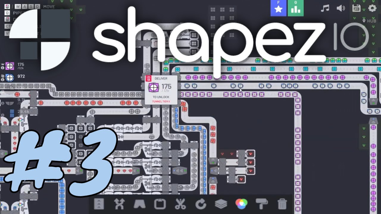 Shapez.io | Blueprints | Episode 3 - YouTube