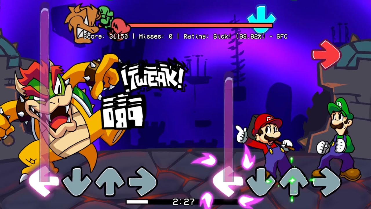 FNF - Weekly [BAD GUYS BOSS RUSH] - Koopa Karnage (composed by ...