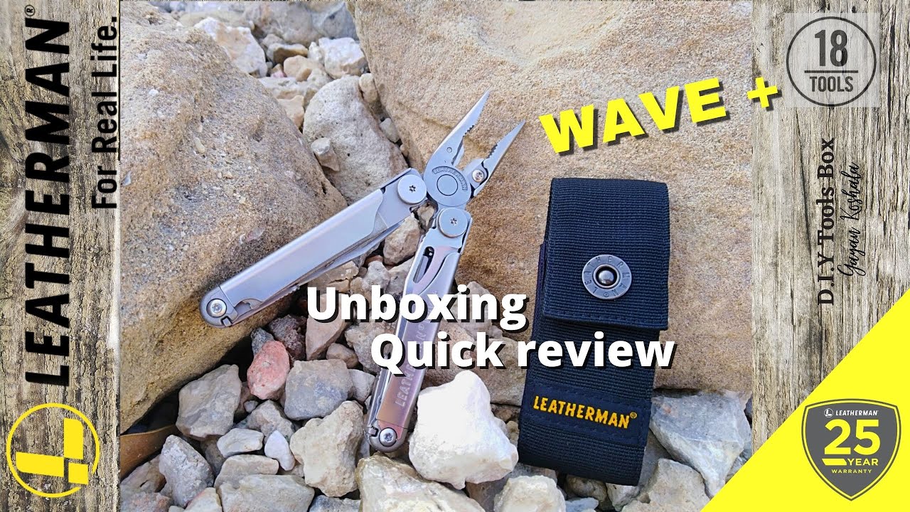 Leatherman Wave + Unboxing and Quick Review - YouTube