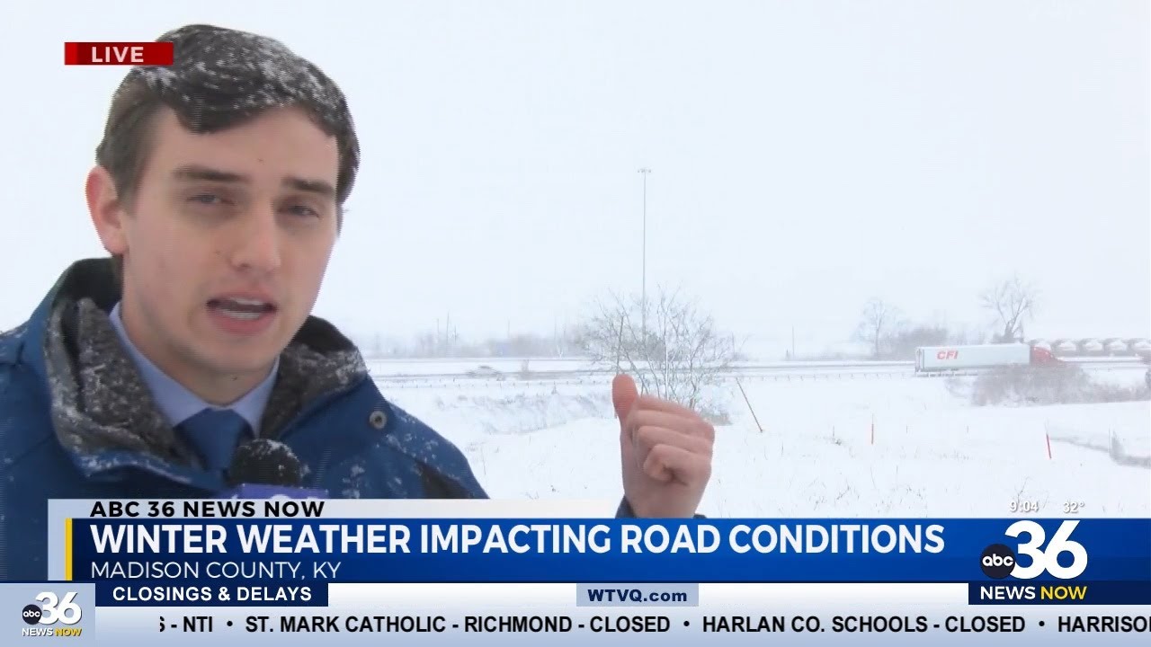 Walker Simmons Live on Madison County winter weather road conditions ...