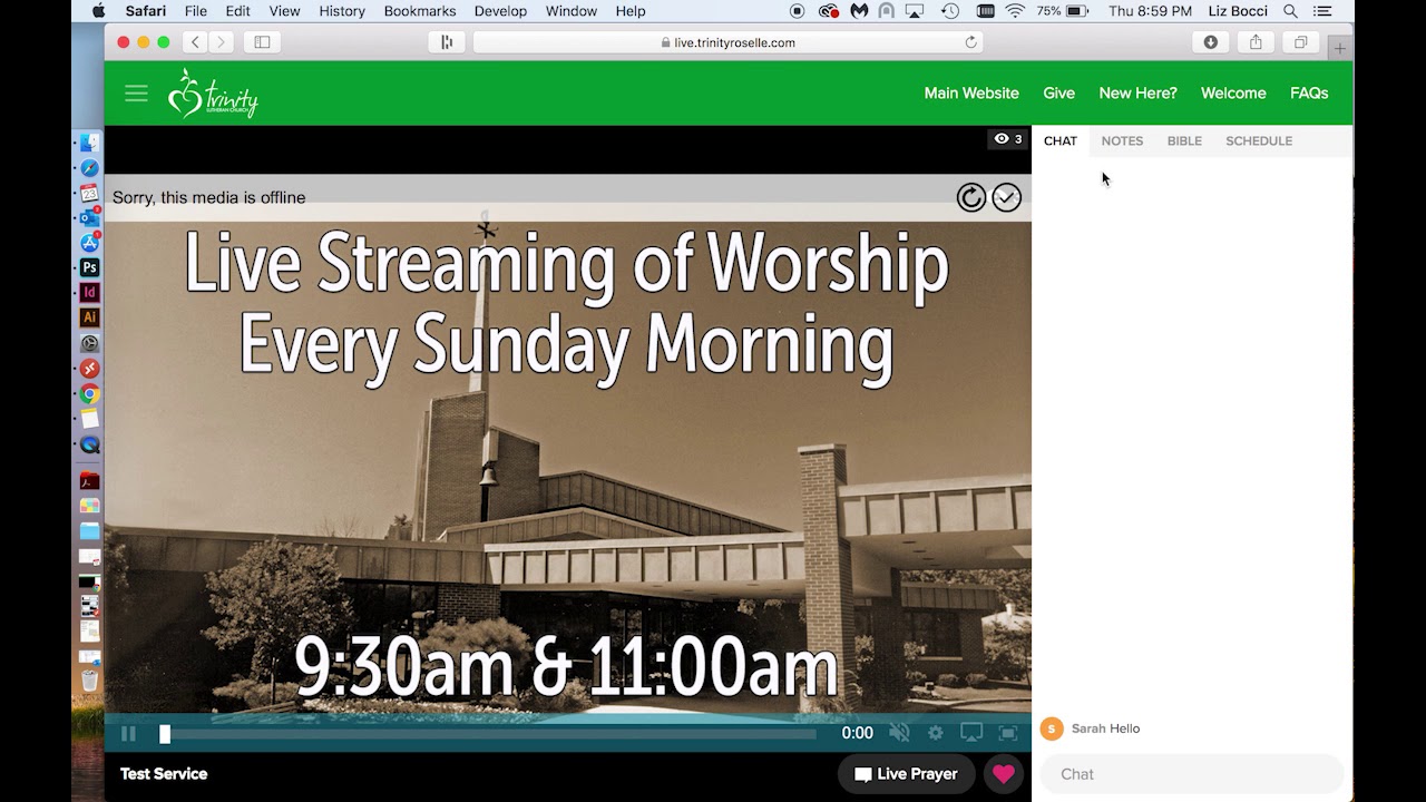 Trinity Online Church Instructions - YouTube