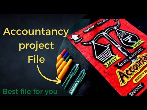 Class 12th accountancy project file | Accountancy project file ...