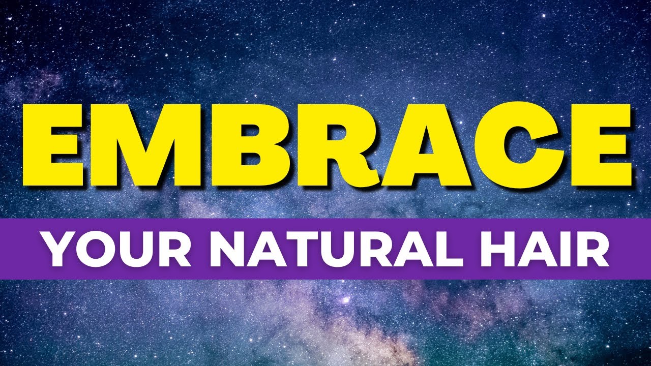 I used THIS to Embrace my Natural Hair Journey - YouTube