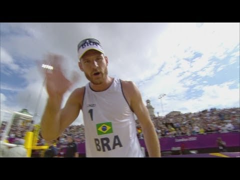 Men's Beach Volleyball Round of 16 - BRA v GER | London 2012 Olympics
