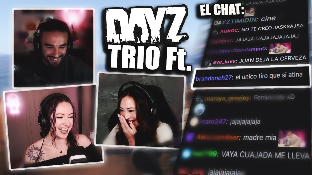 ILLOJUAN TRIO en DayZ Ft. HollyRex & Pup [SUB ESP] *Mejores Momentos ...