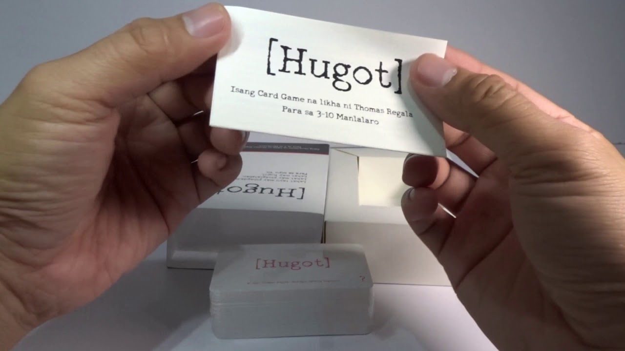 Unboxing & Review: Hugot Game Card - YouTube
