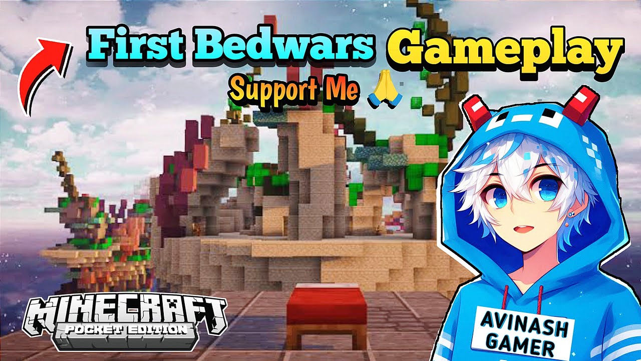 First Bedwars Gameplay 🔥 | Full Rush in Bedwars | Bedwars Gameplay Support Me Pls 🙏🥹 #bedwars ...