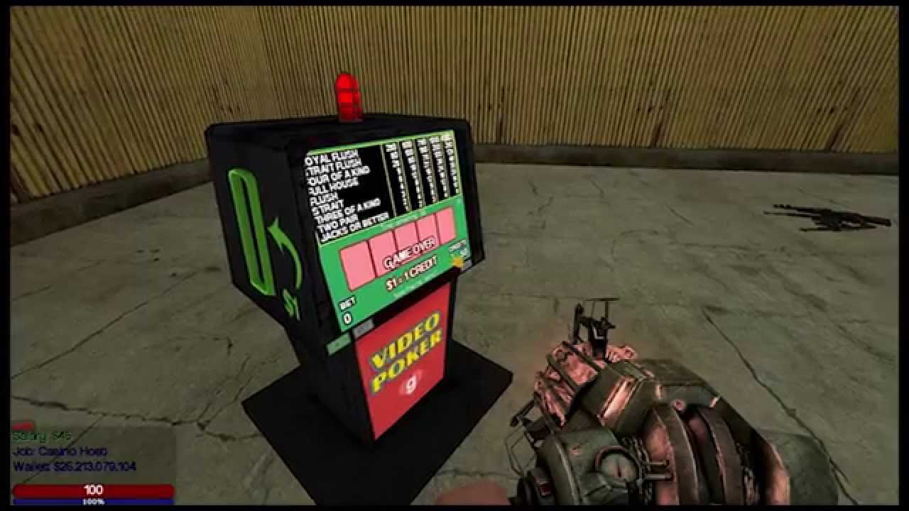 DarkRP - Real Video Poker - YouTube
