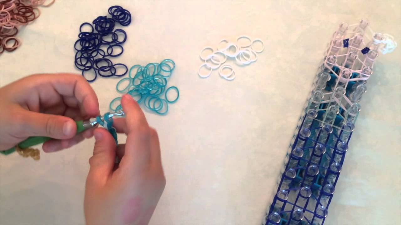 Queen Elsa Rainbow Loom Figurine (from Frozen) - by Heather - YouTube