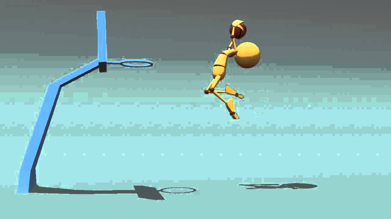 Basketball player animation by Jabir - YouTube