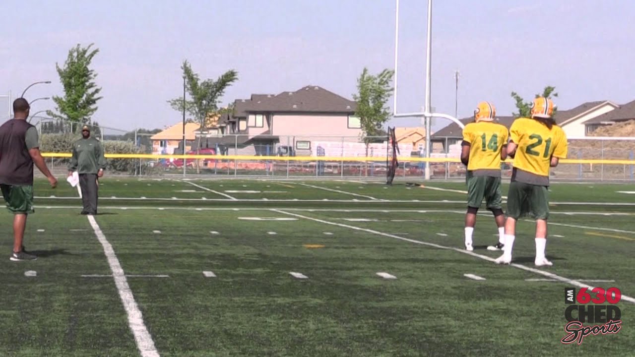 630 CHED - Esks' Training Camp: Day 5 (QB Update) - YouTube