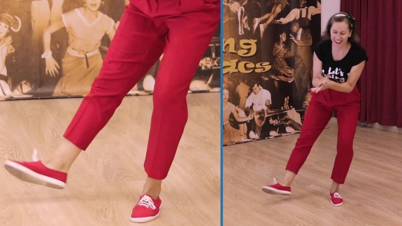 SHIM SHAM SHIMMY-リンディホッパーズの完全な振り付け - YouTube