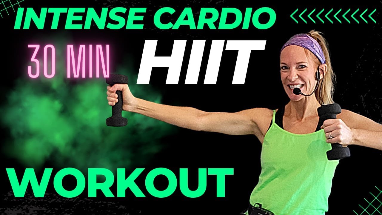 30 Minute Full Body Cardio Strength HIIT workout | Strength & Cardio ...
