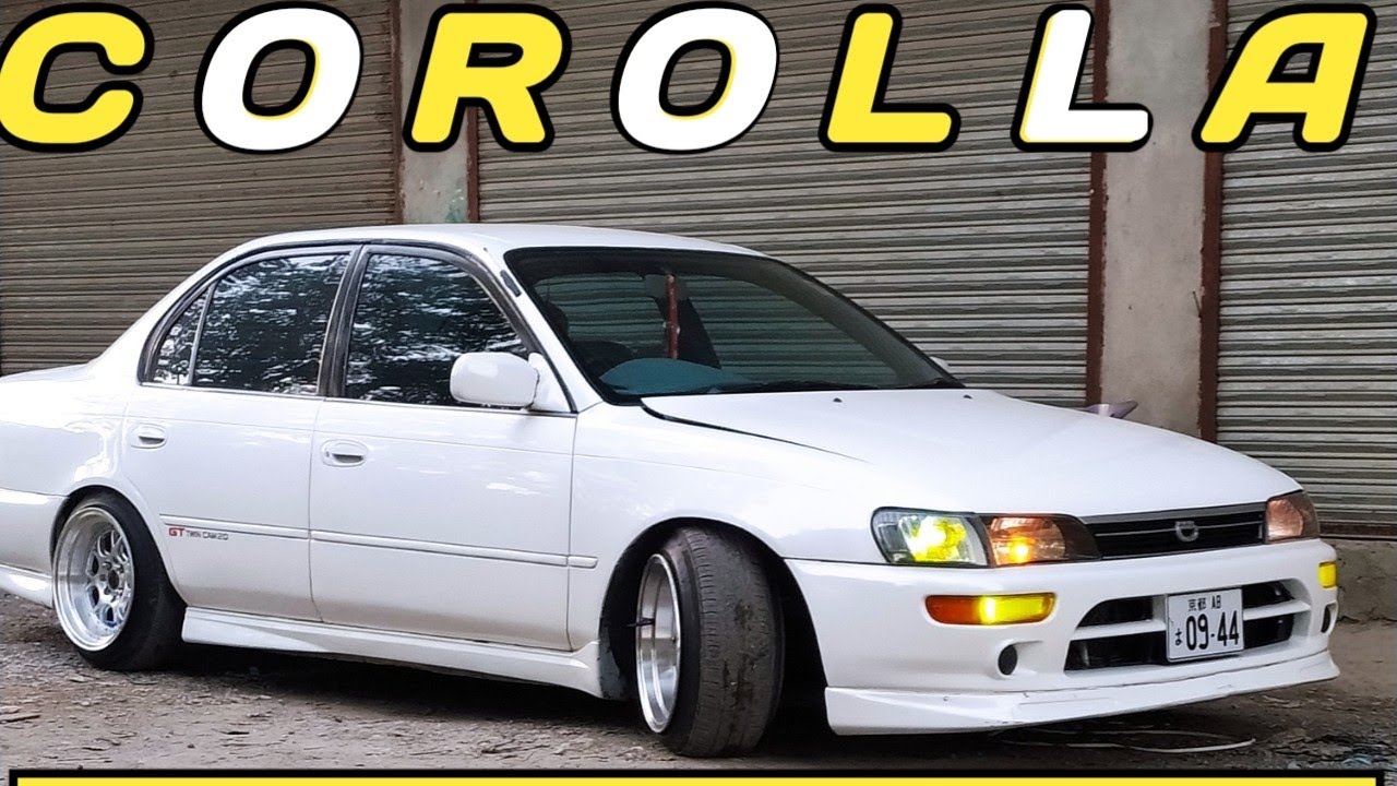 Toyota Corolla Indus xe Full Modified in Pakistan | Detailed owner ...