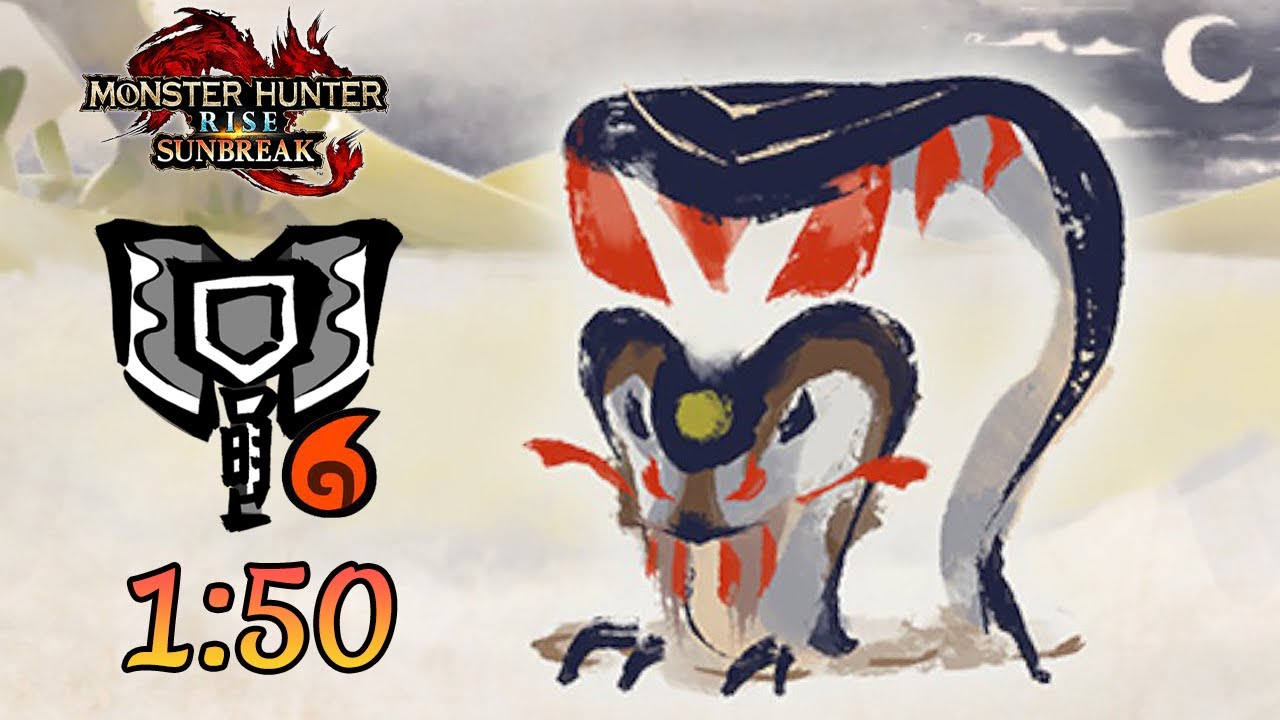 MHRSunbreak : MR3★ Almudron | 1'50 | solo with Charge Blade - YouTube