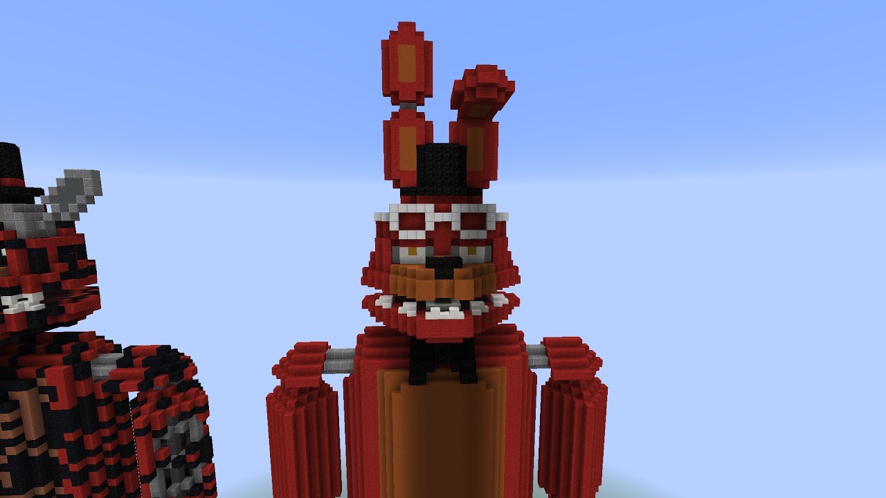 Minecraft FNAF Statue | Shade26 26 - YouTube