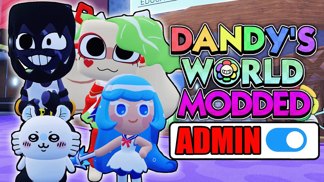 Becoming An ADMIN in DANDYS WORLD MODDED | Live - YouTube