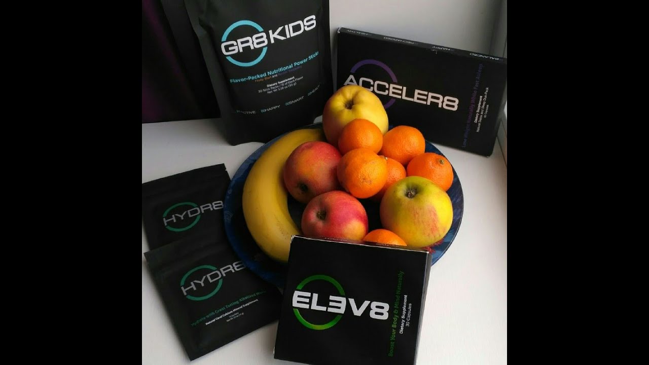 Обзор акционной посылки bepic. Elev8, Acceler8, gr8kids, hydr8. Клеточное питание - YouTube