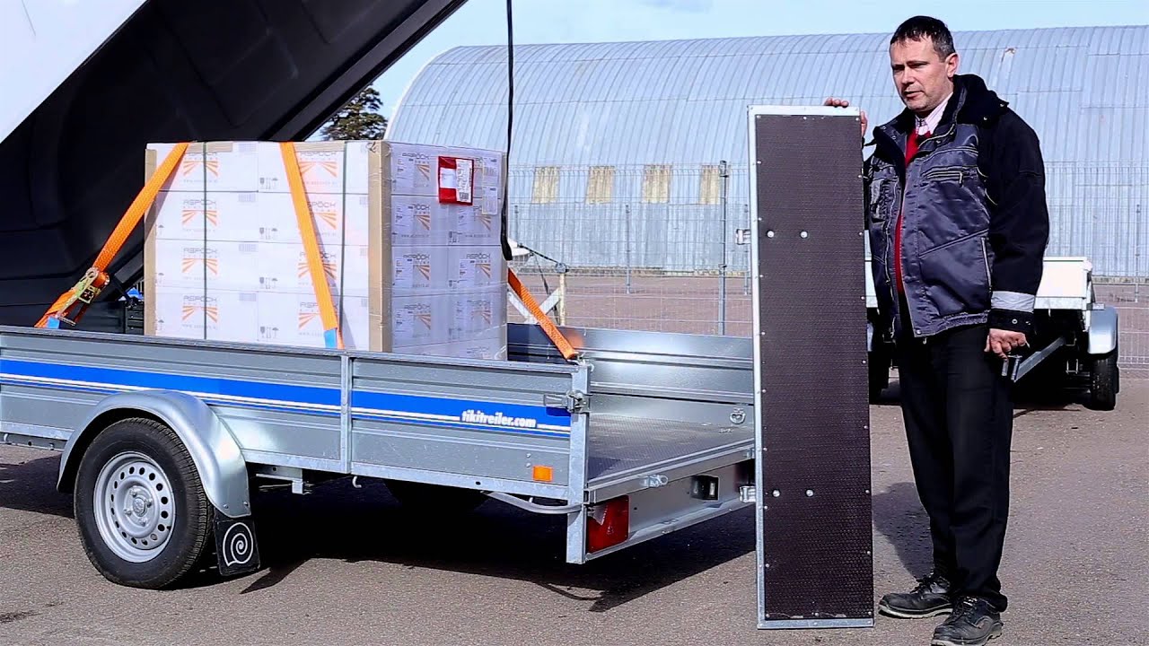 Tiki Treiler 300-seeria haagised (750kg) - YouTube