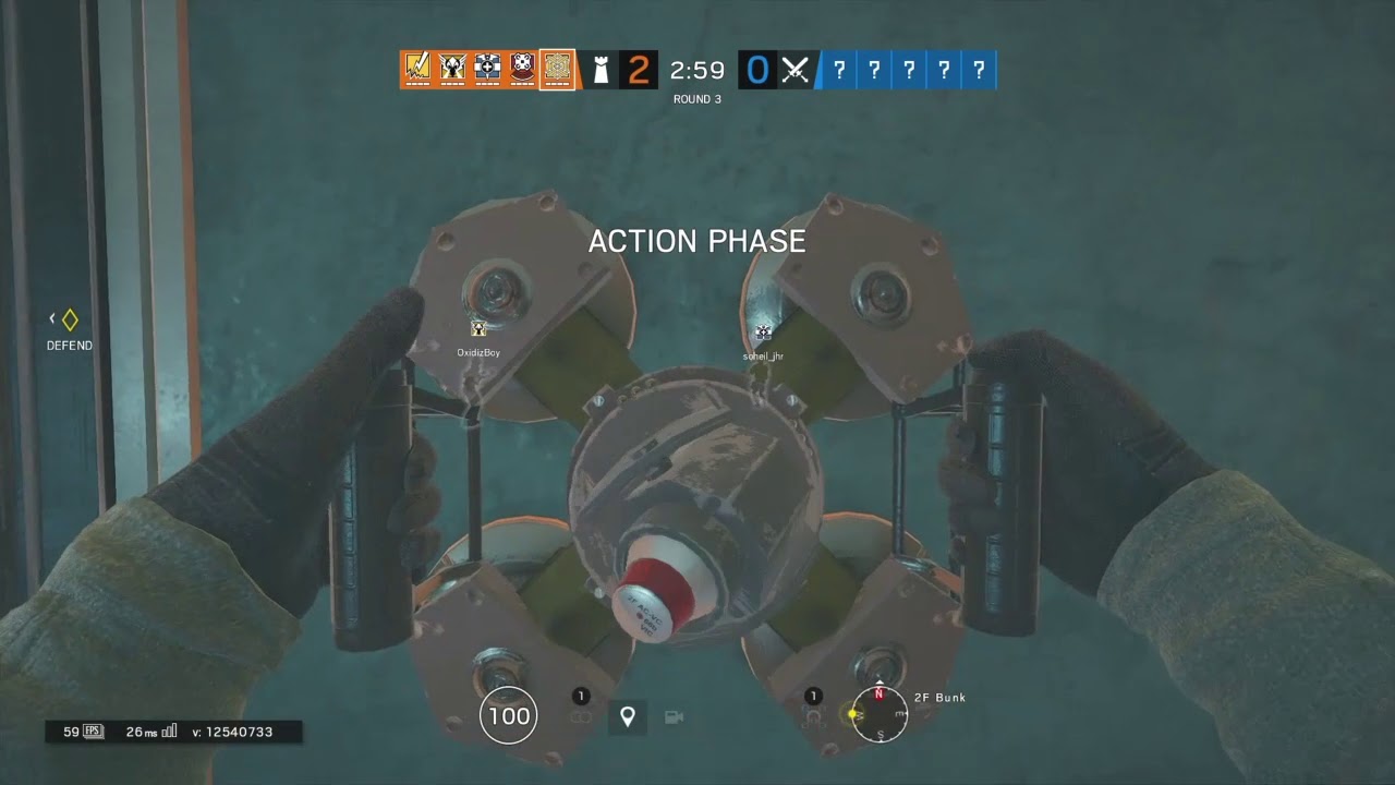 Sneeky kapkan trap - Rainbow six siege - YouTube