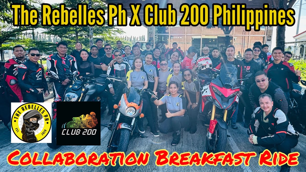 The First Ever Collaboration Ride With The Rebelles Ph & Club 200 ...