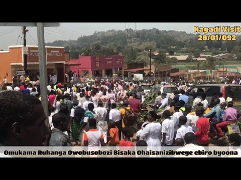 Kagadi town covered with White on OMUKAMA RUHANGA OWOBUSOBOZI BISAKA'S ...