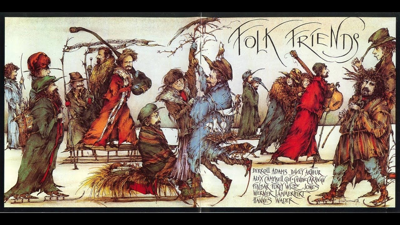 Folk Friends mit Hannes Wader - When the fiddler has played his last ...