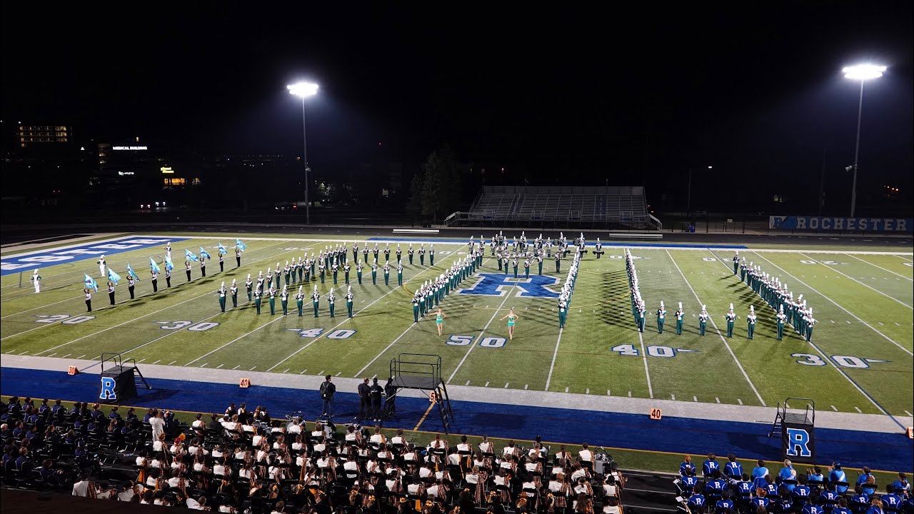 Eastern Michigan University Marching Band at Rochester Comm. Schools ...