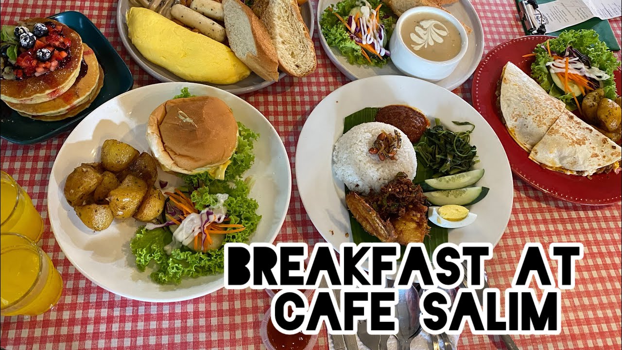Breakfast english | asian food at cafe Salim Meru klang | repeat with ...