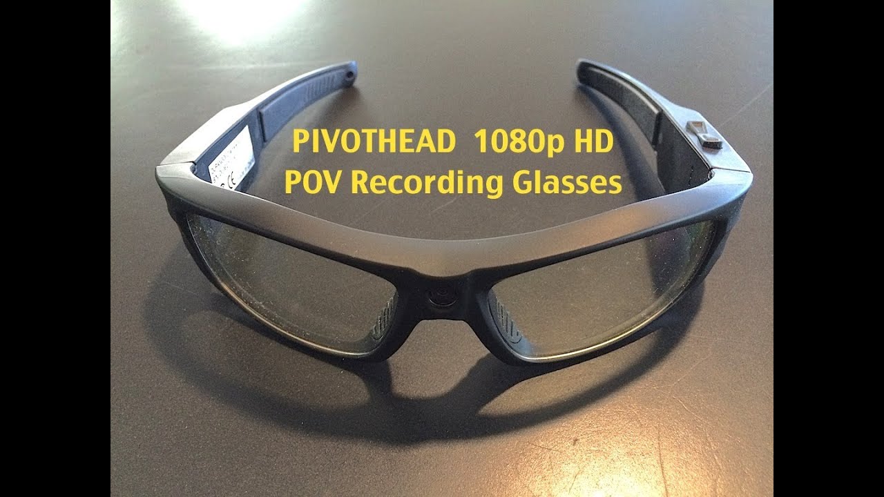 Pivothead 1080p HD 8MP Video Recording Glasses - YouTube