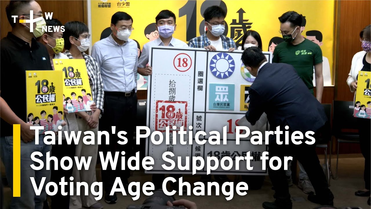 Taiwan's Political Parties Show Wide Support for Voting Age Referendum ...