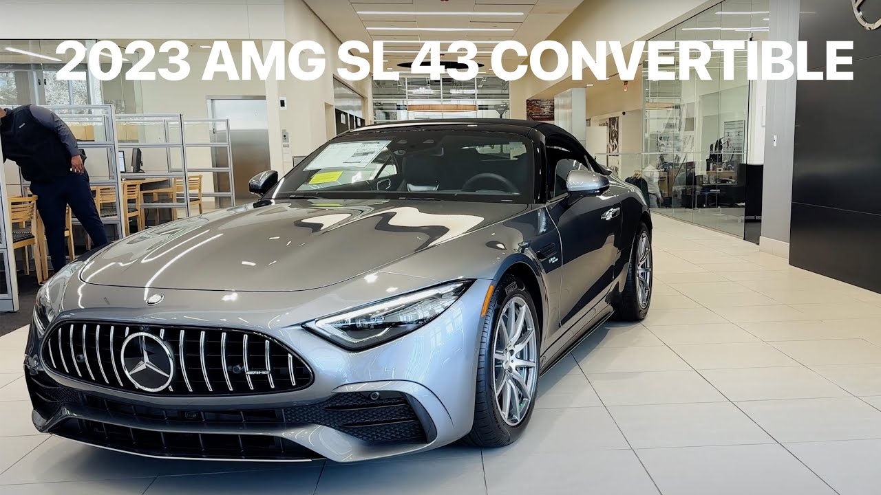 New 2023 Mercedes-Benz AMG SL 43 Convertible - YouTube
