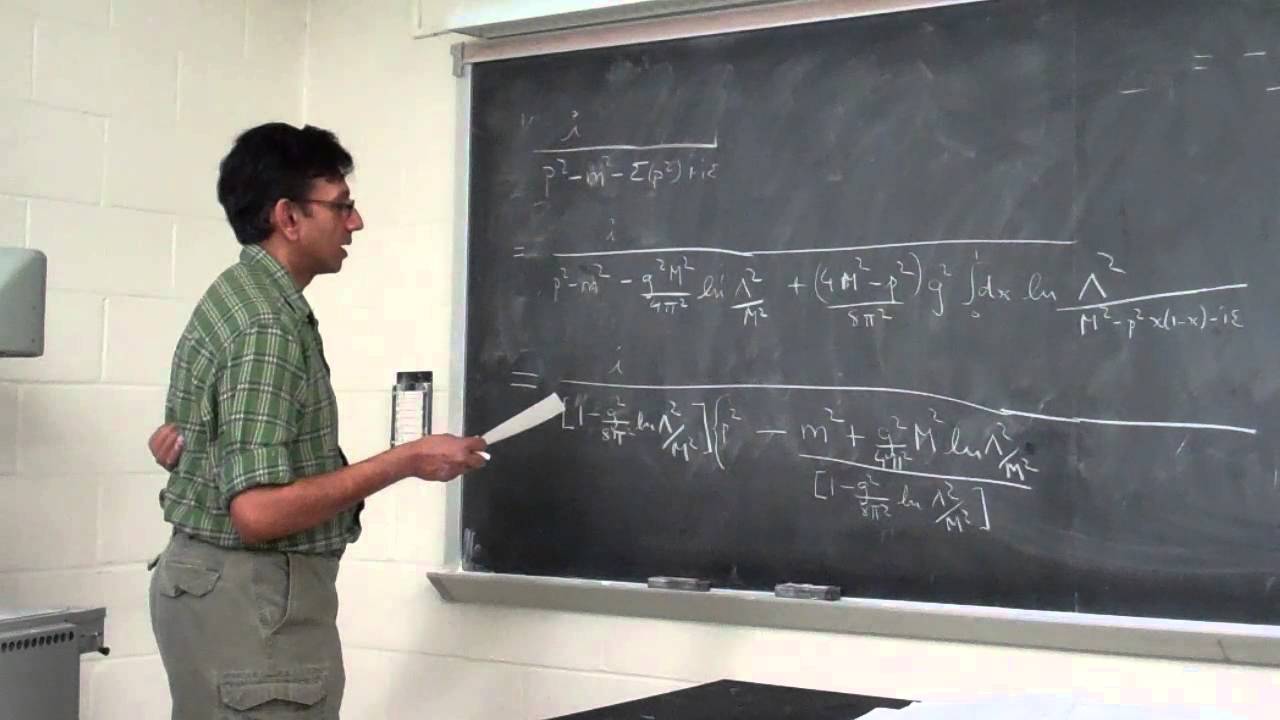 Raman Sundrum - Advanced Quantum Field Theory - 19Feb2013 (1/3) - YouTube