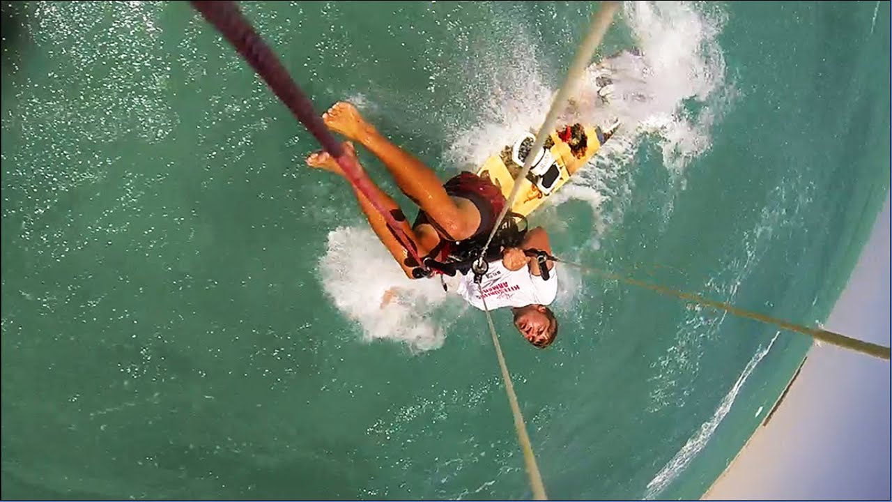Hardcore Kitesurfing Crashes, Kitelooping for KOTA 2016 - YouTube