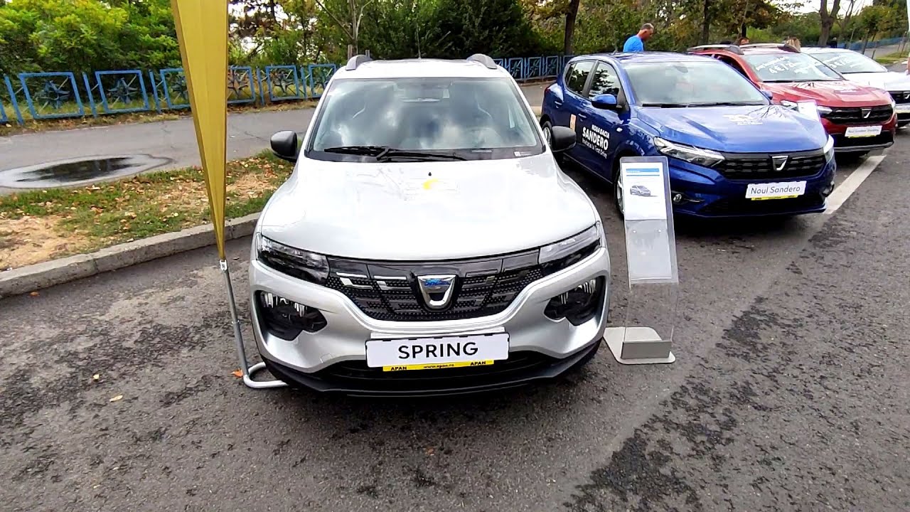 Dacia Spring 2021 Comfort Plus Electric 45 Walkaround - YouTube
