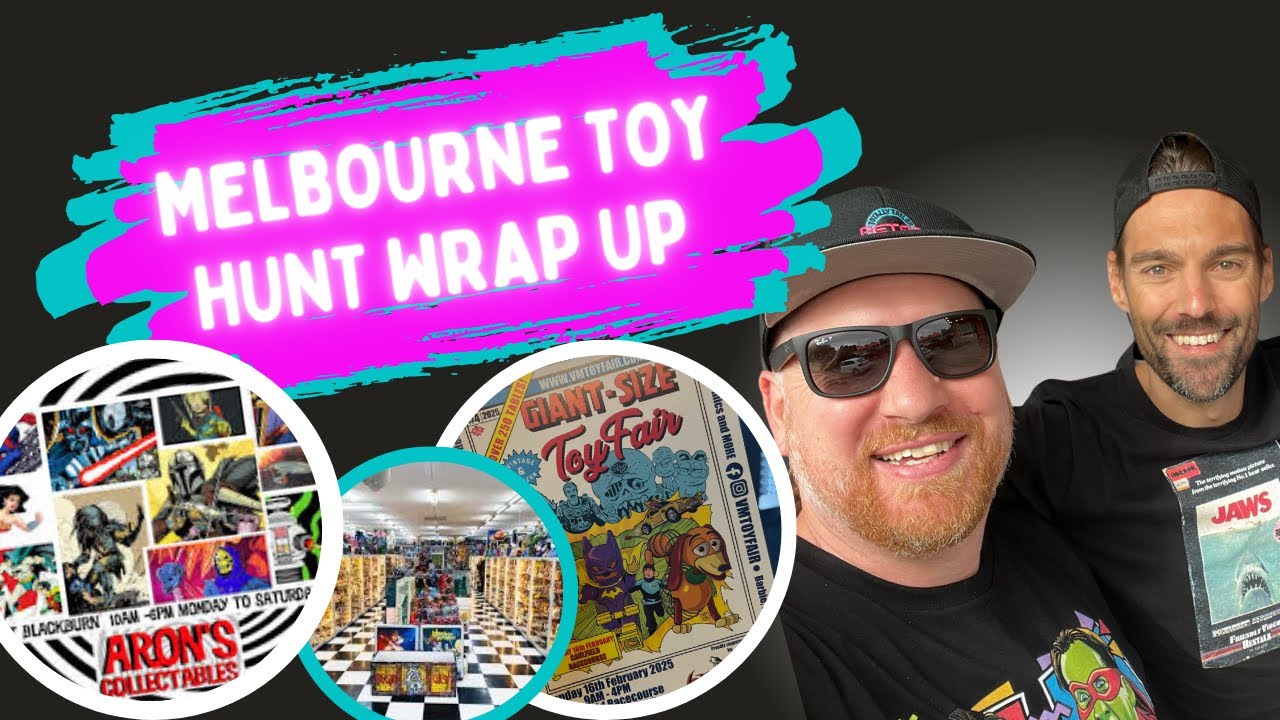Melbourne Toy Weekend Wrap Up feat. @ScottCrusher - YouTube