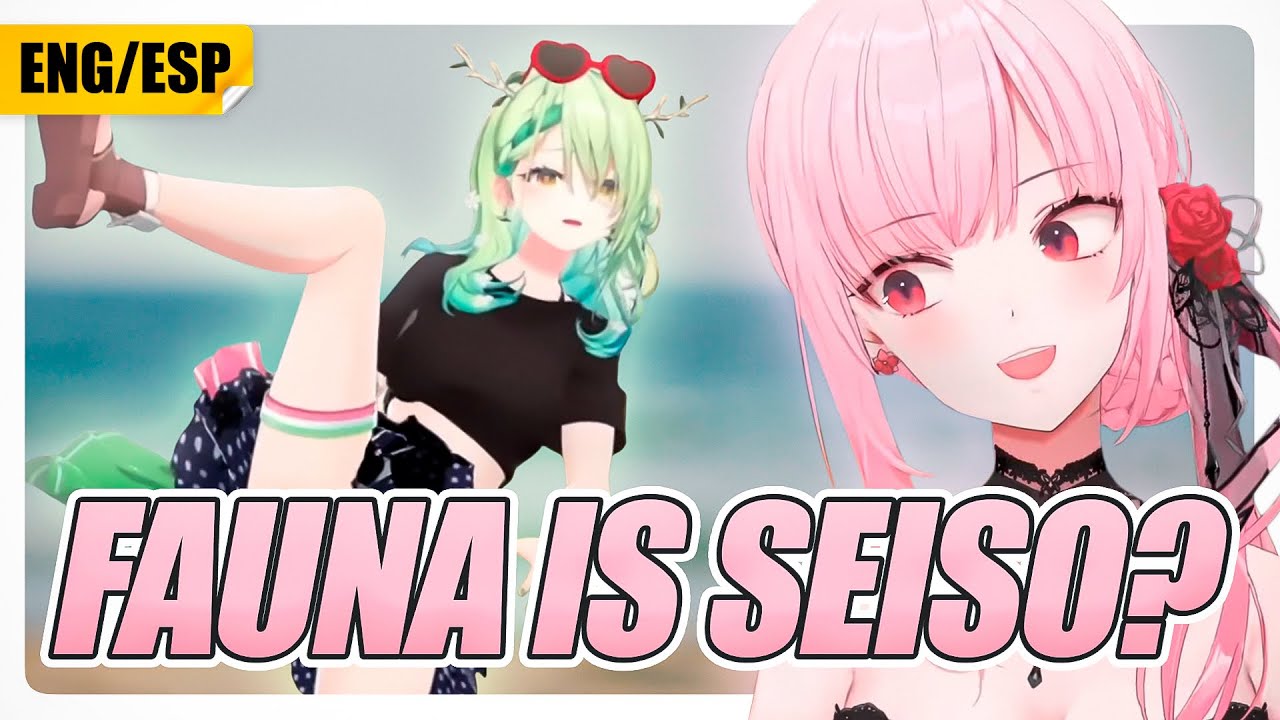 Calli doubts that Fauna is seiso | Mori Calliope [ENG/ESP] - YouTube