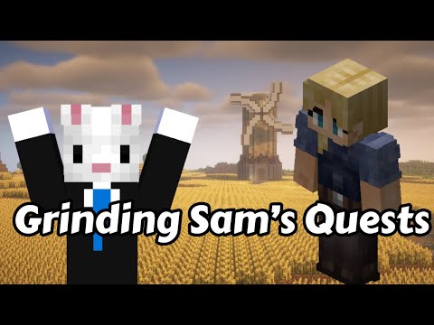 Grinding Sam Quest In SkyBlock! - YouTube