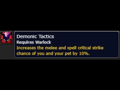 World of Warcraft SoD | How To Get Demonic Tactics Rune | Undead ...
