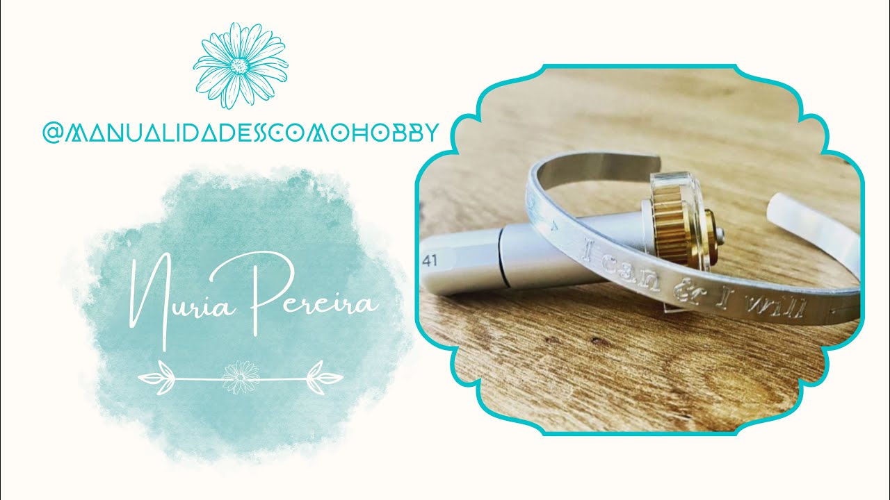 Grabado de brazalete de ImpressArt con Cricut Maker - YouTube