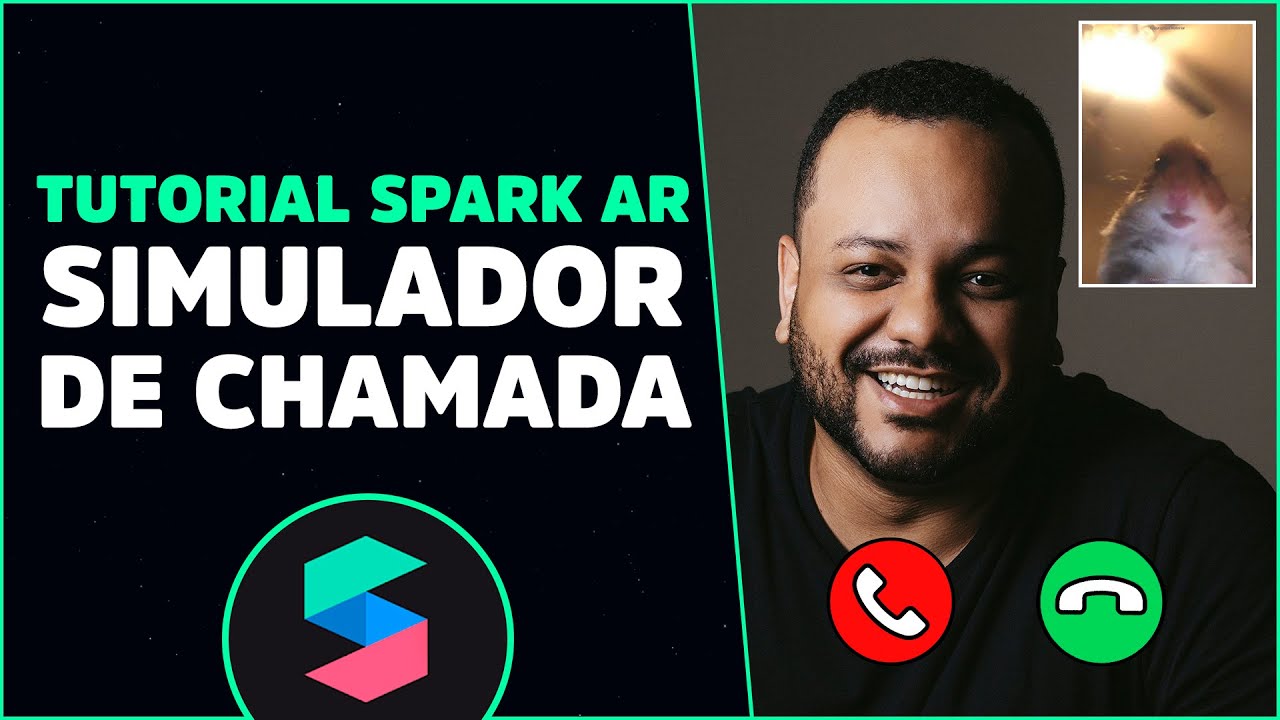 Simulador de Chamada Filtro/Efeito - Spark Ar Studio Tutorial - YouTube
