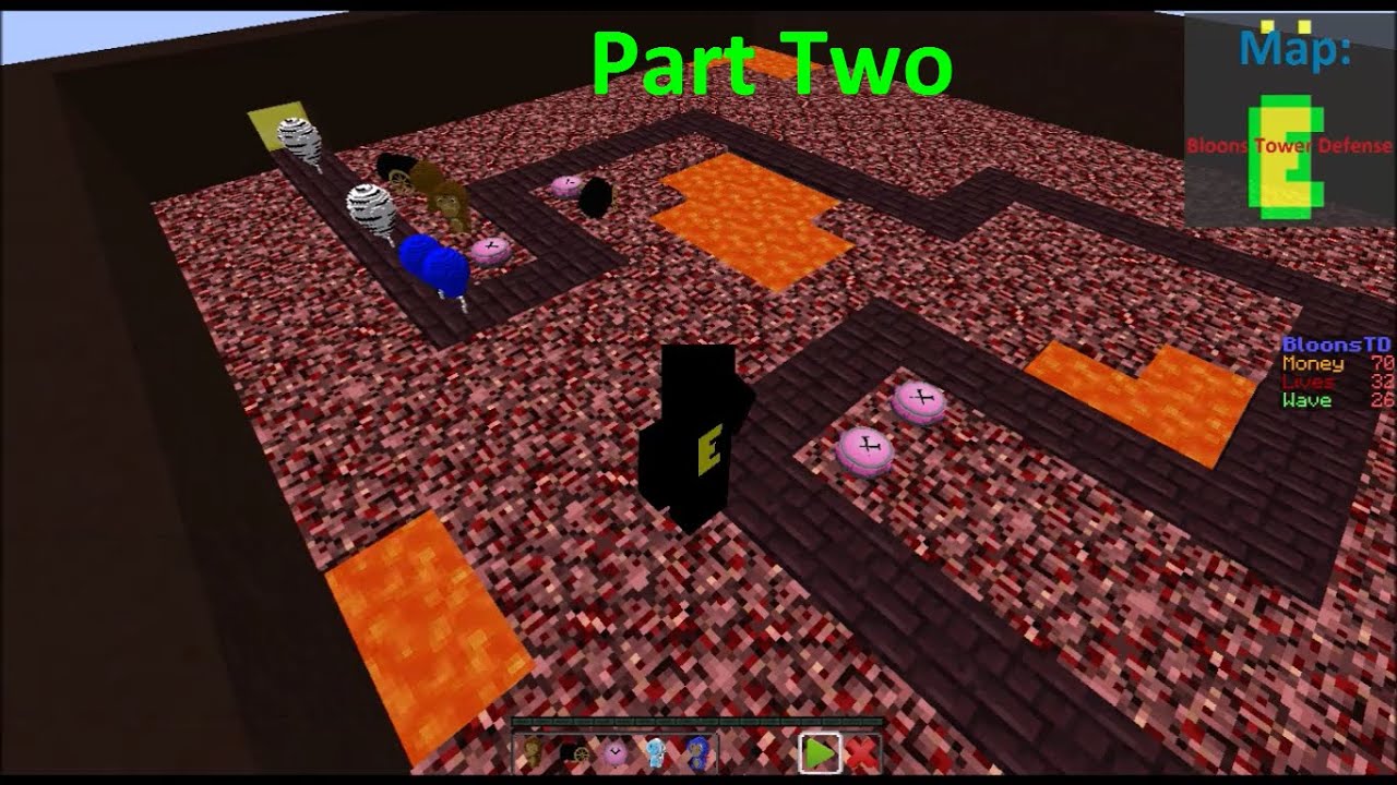 Minecraft Time Lapse: Bloons Tower Defense - Part Two (by McMakistein ...