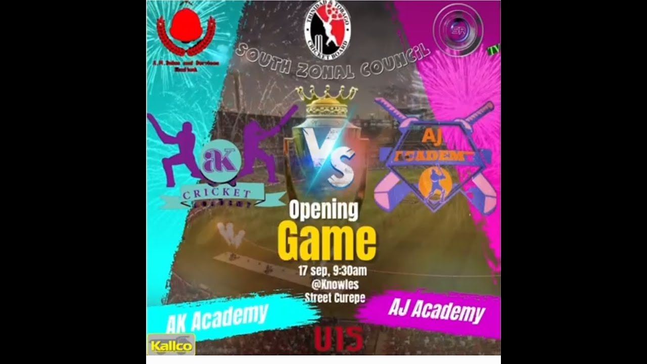 SOUTH ZONAL COUNCIL U-15 FESTIVAL | MATCH ONE | AK ACADEMY VS AJ ACADEMY - YouTube