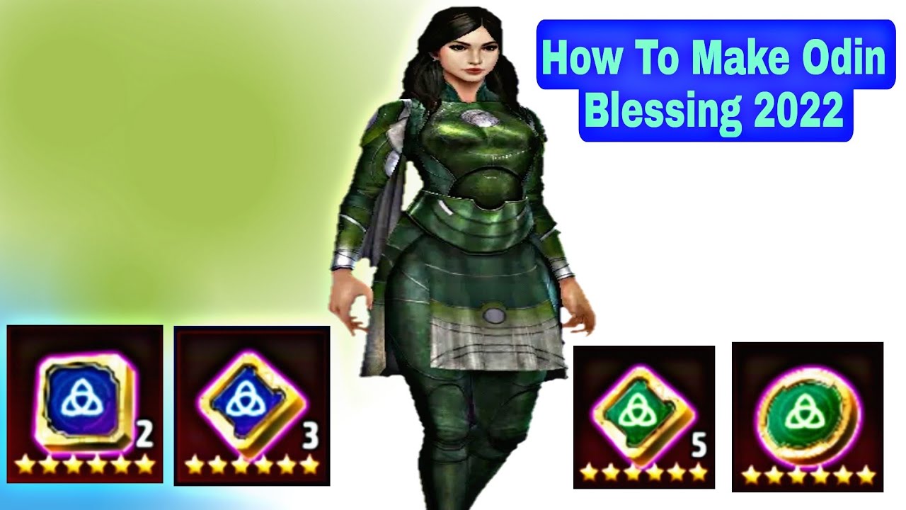 How To Make Odin Blessing 2022 - Marvel Future Fight - YouTube