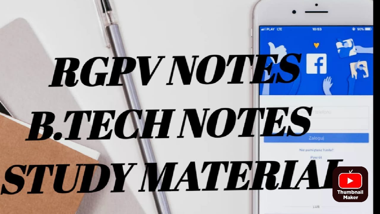 RGPV NOTES/B.TECH NOTES/आसानी से अपने ब्रांच का नोट्स बनाये Rajiv ...