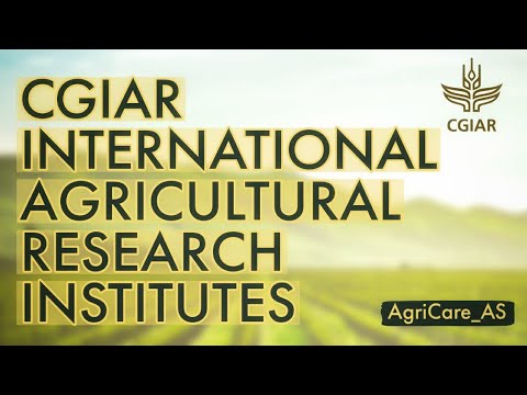 International Agricultural Research Institutes | CGIAR | AGRICARE AS ...