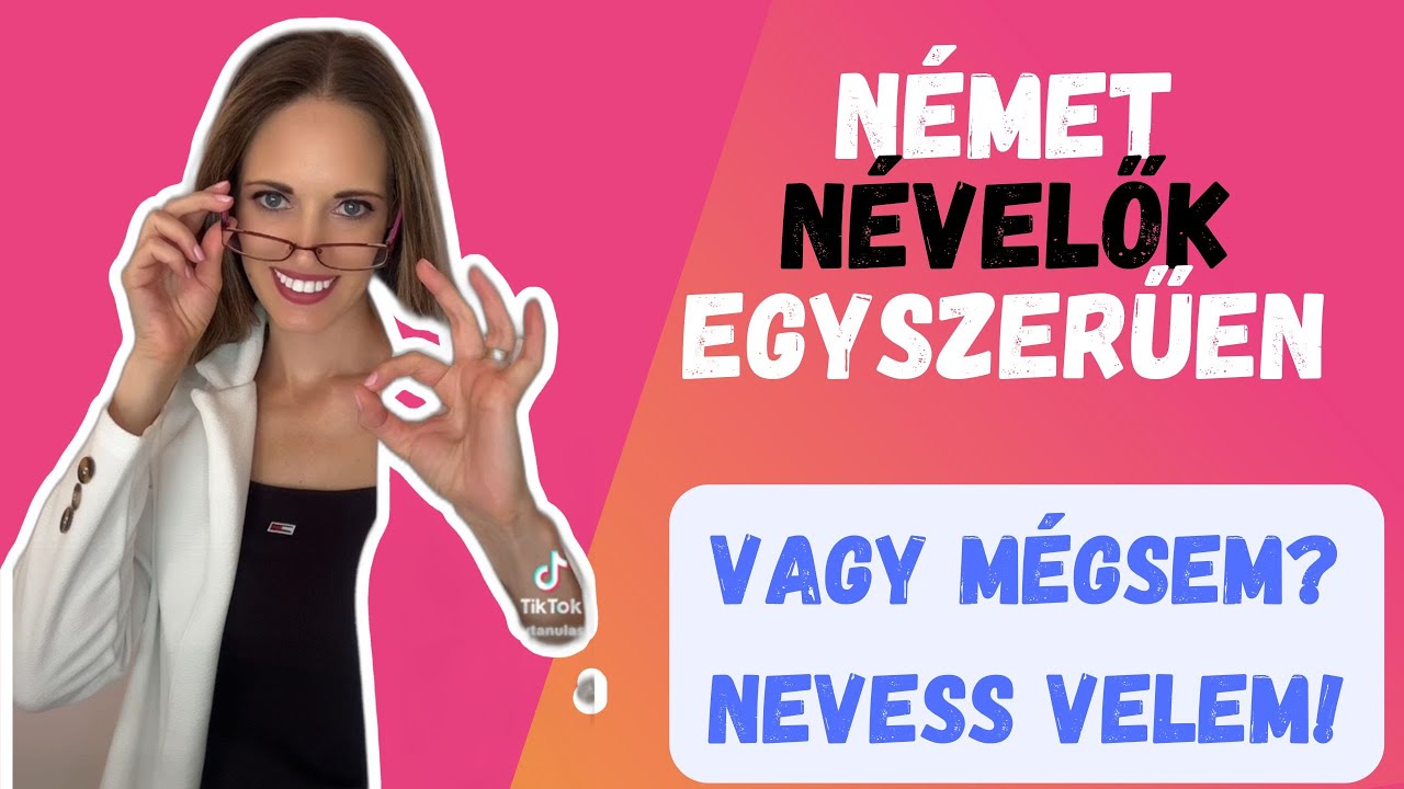 🤣 A német névelők – MINDEN olyan egyszerű… egészen addig, amíg nem ...